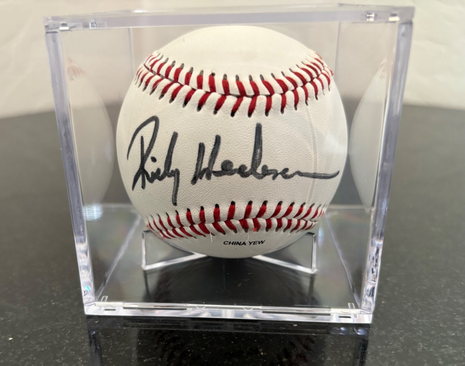 Rickey Henderson Autographed Baseball | eBay