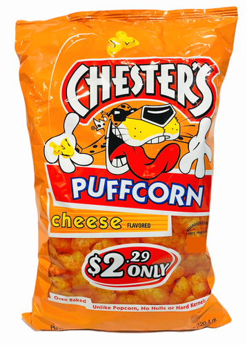 Chesters Cheese Flavored Puffcorn 4.5 oz Frito Lay Chester's | eBay