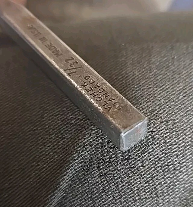 RARE VINTAGE VLCHEK STANDARD 4 3/4" PUNCH 7/32" MECHANIC TOOL MADE IN ...