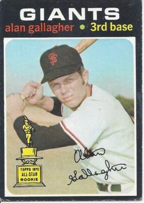 1971 Topps Alan Gallagher 224 Giants EX | eBay