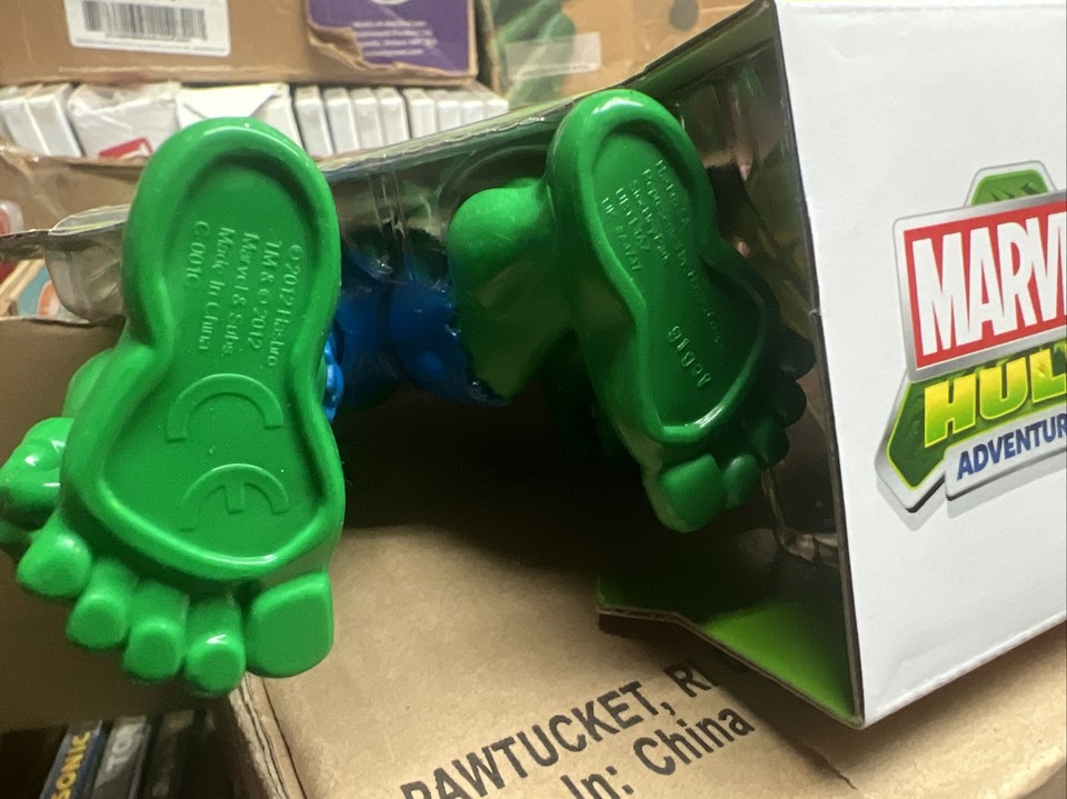 2013 Marvel Playskool Heroes Hulk Adventures Fist-Smashing Hulk Action ...