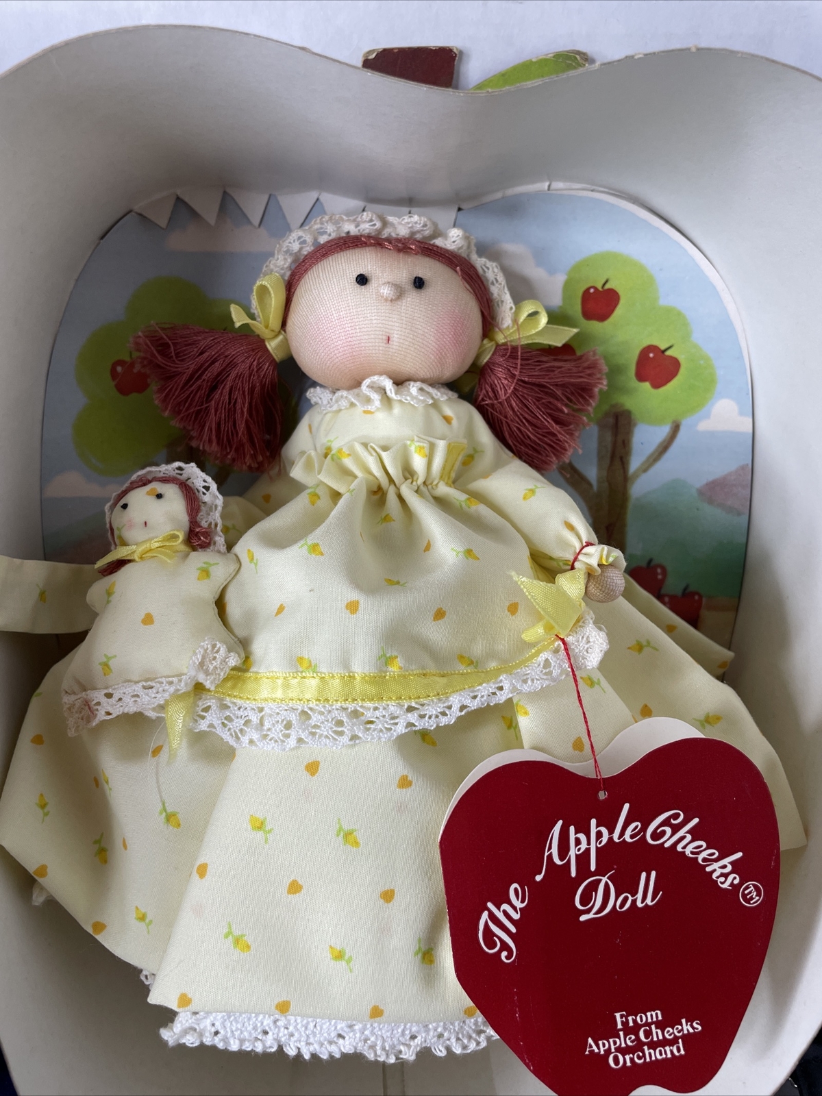 Vintage Apple Cheeks Doll Miss Laura Lodi | eBay