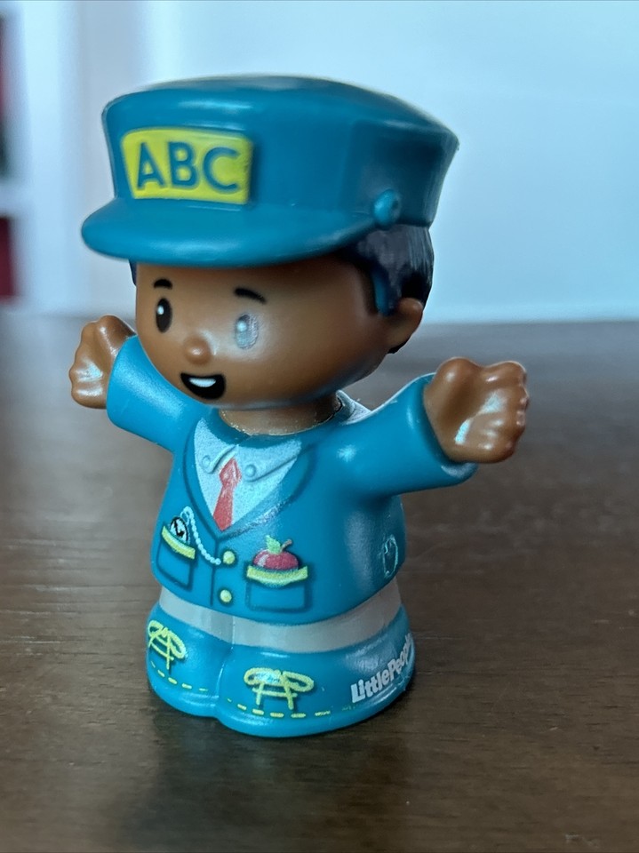 Fisher Price Little People ABC TRAIN CONDUCTOR | eBay