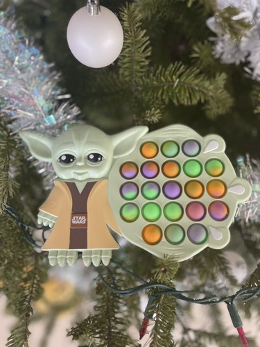 Star Wars Baby Yoda Fidget Pop Bubble Toy Kids Adult | eBay