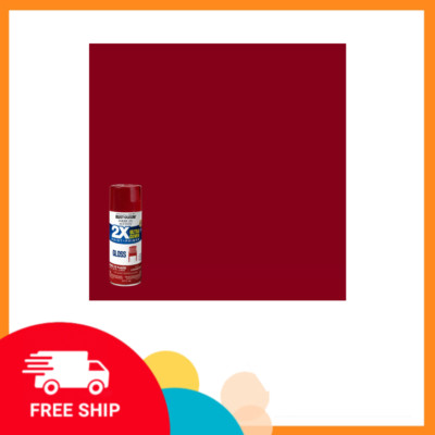 Colonial Red, Rust-Oleum American Accents 2X Ultra Cover Gloss Spray ...