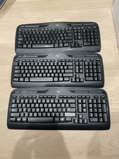 Logitech Wireless Black Keyboard Only No Receiver Y-r0067 Untested for ...