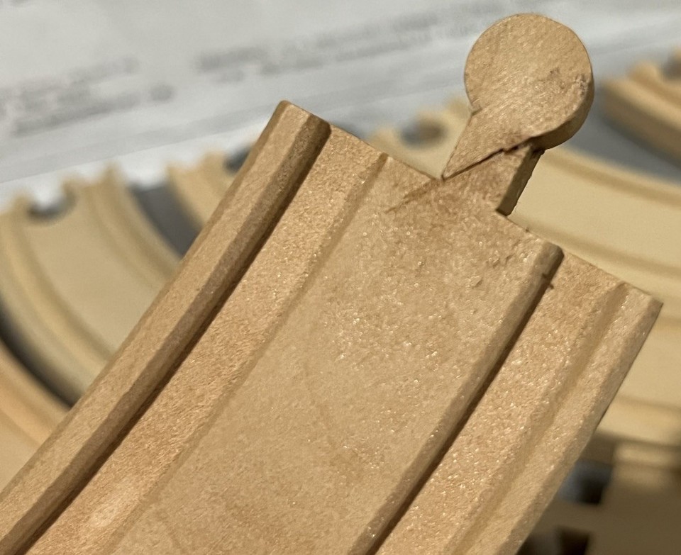 Vintage Garanimals Figure 8 Train Wood Block Build Set Montessori ...