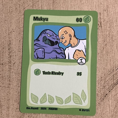 Mukyu POKIDOKI 89 1st EDITION 2024 Chef Ken Lee Fan Art Muk Derpy | eBay