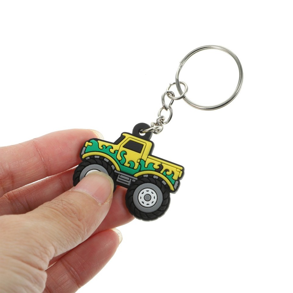6 Pcs Cartoon Character Key Chains Stylish Keychain for Girls Trucks ...