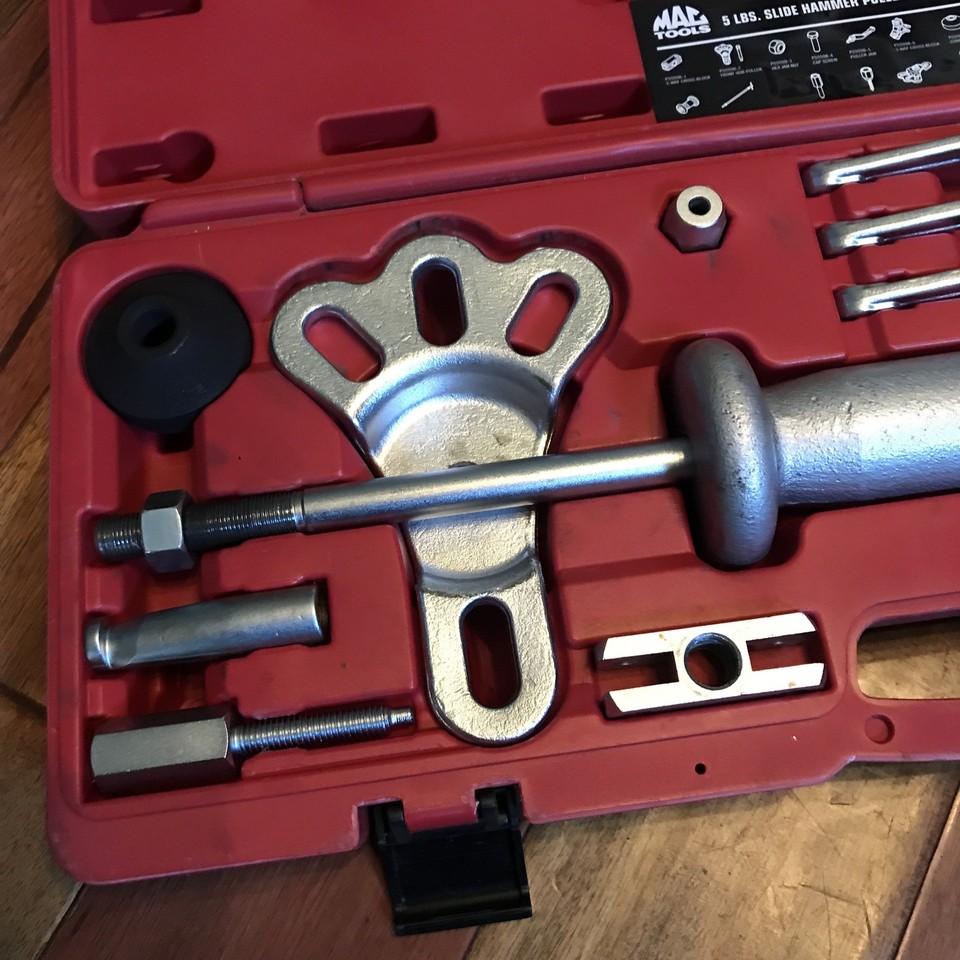 Mac Tools PS1190B 5 lb. Slide Hammer Puller Set – Very Good Condition ...