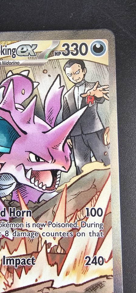 Pokémon TCG Team Rocket's Nidoking EX 233/182 Destined Rivals SAR | eBay