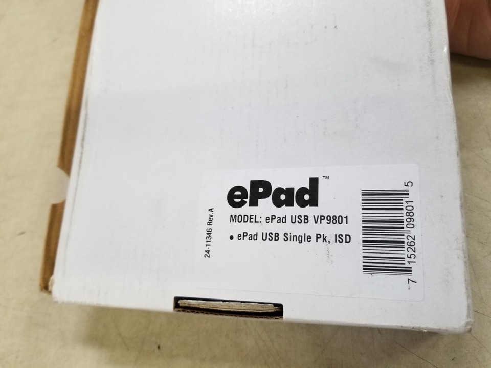 ePadlink VP9801 ePad Electronic Signature Capture Pad READ AD | eBay