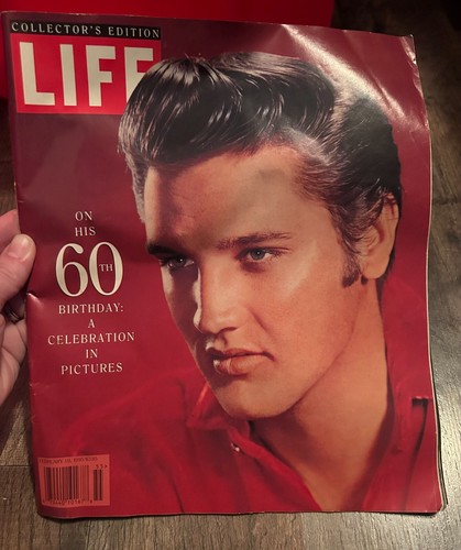 1995 FEB 10 LIFE MAGAZINE ELVIS PRESLEY 60TH BIRTHDAY COVER - GREAT ...