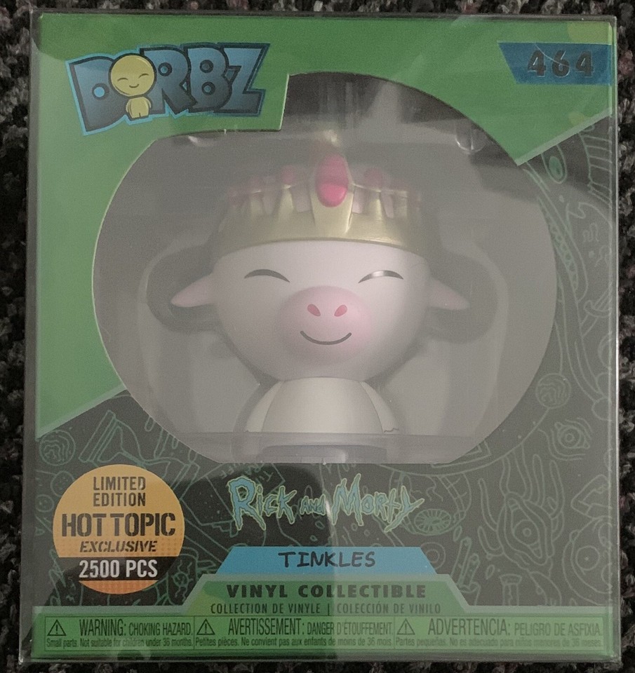 Funko Dorbz: Rick and Morty - Tinkles Vinyl Collectibles #464 LE HT ...