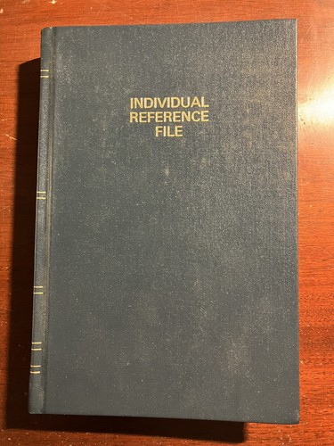 Individual Reference File Edgar Cayce Readings Gladys Davis Turner 1976 ...