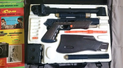 Topper Toys Secret Sam Attaché Case Super Spy Set Vintage | eBay