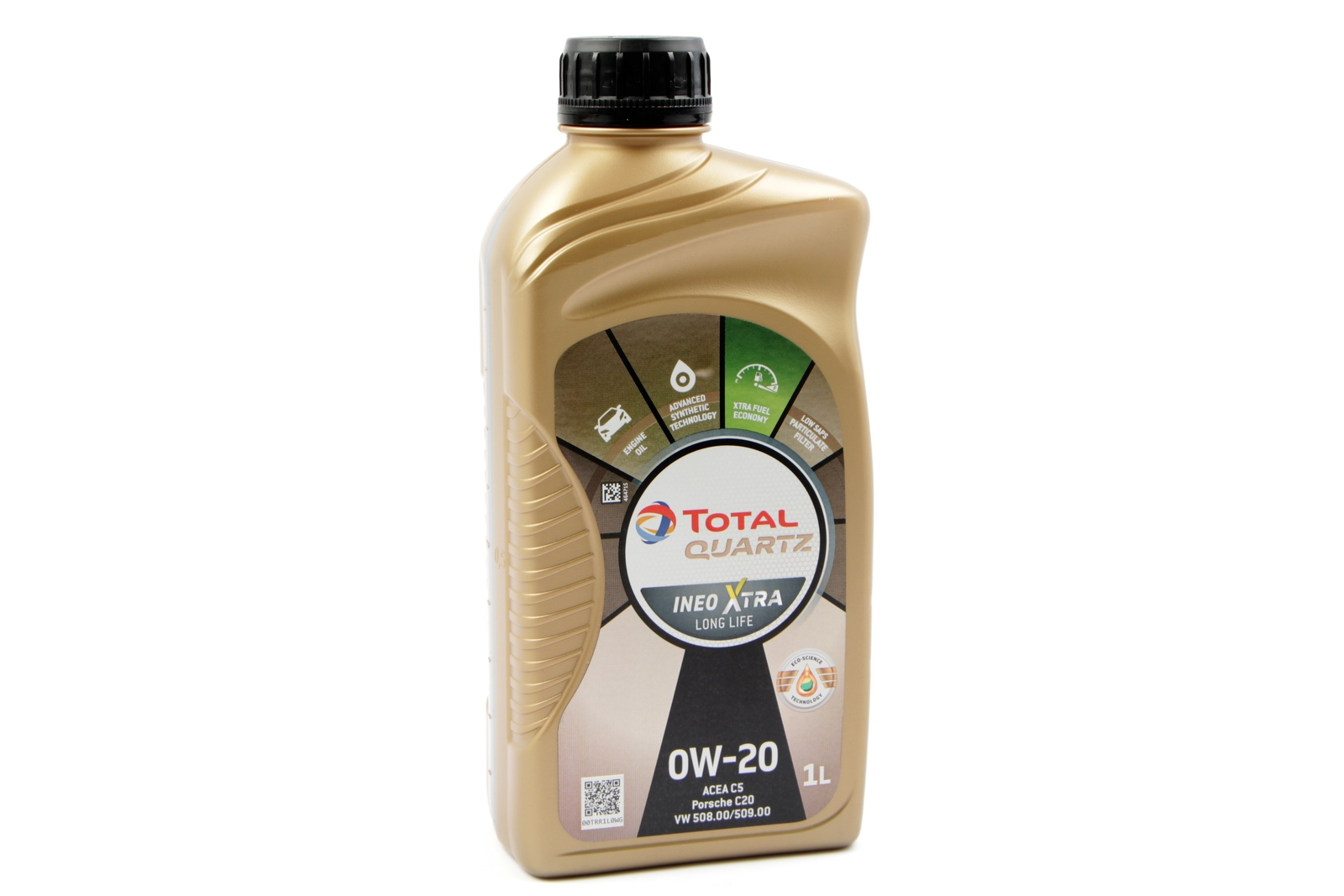 Total Motoröl Quartz Ineo LongLife 0W-20 4 Liter VW 50800/50900 Porsche ...