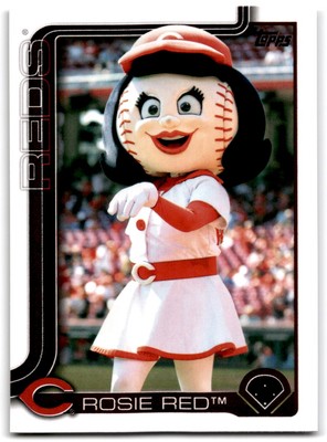 2025 Topps Celebration Mascot Rosie Red Cincinnati Reds #M-23 | eBay