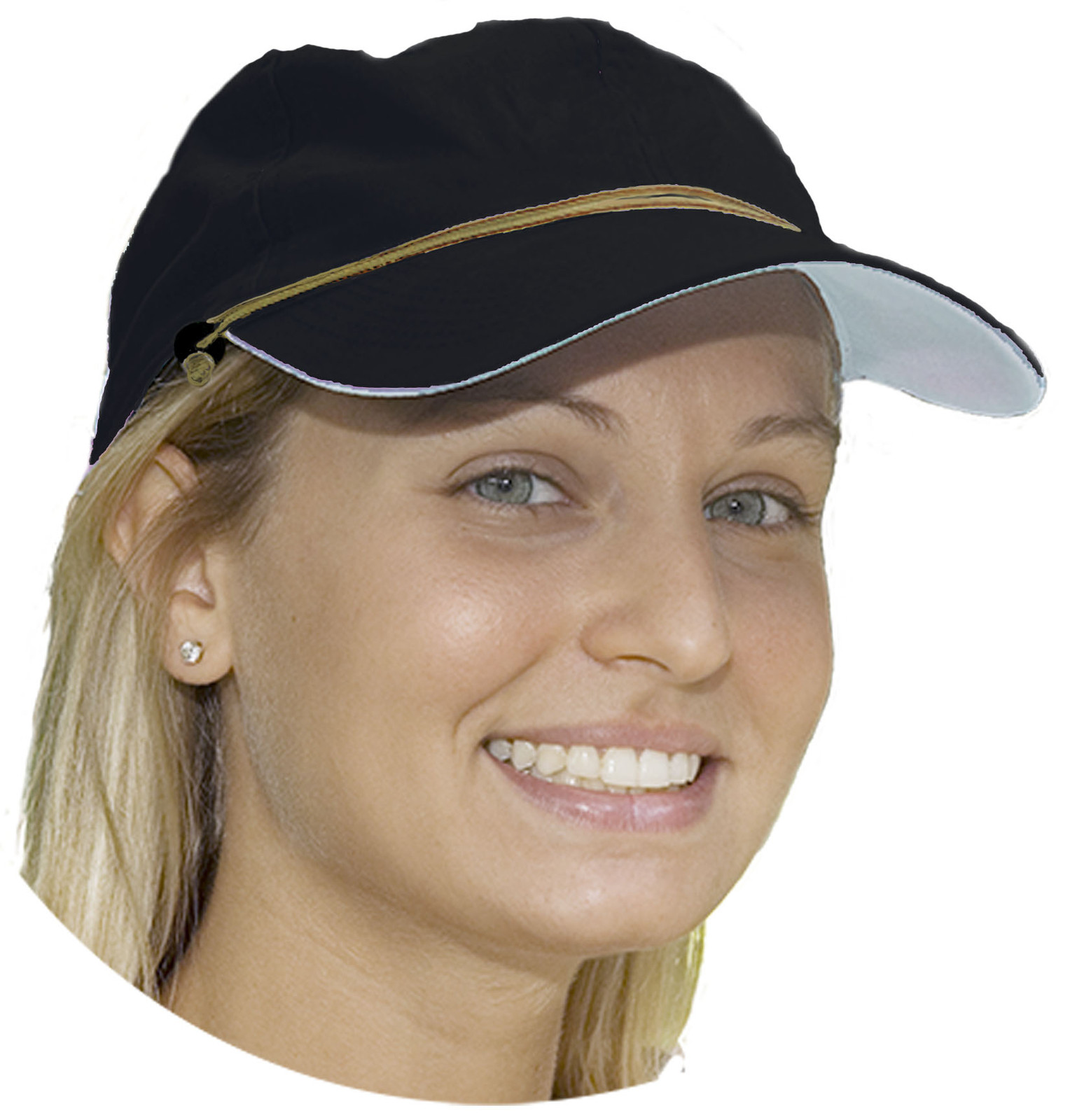 Capsurz Hat Retainer Chin Strap Clip On Hat Cord Motorcycles Boating ...