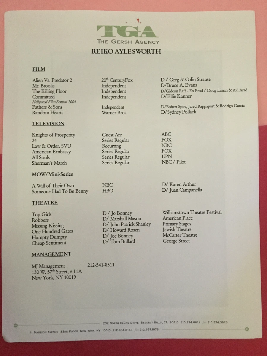 Reiko Aylesworth Mr Brooks