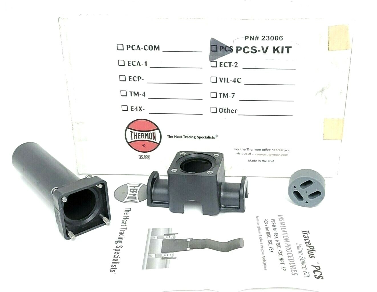 NIB THERMON PCS-V KIT TRACEPLUS INLINE SPLICE KIT PN: 23006 PCSV | eBay