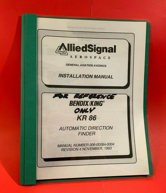 Bendix King Adf Manual - trueofiles
