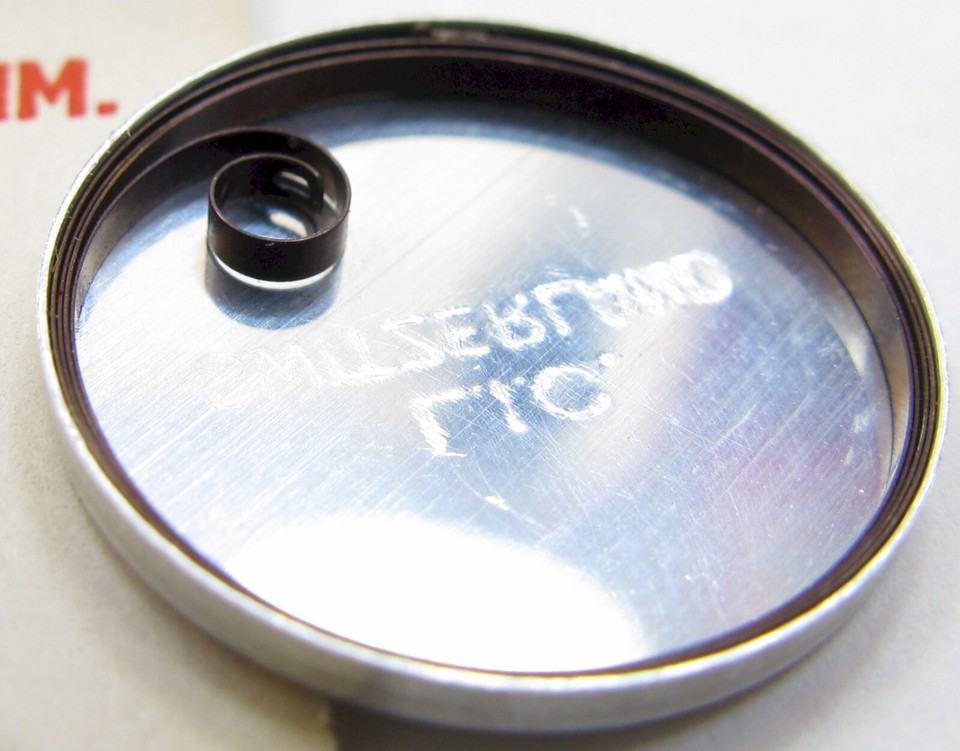 Hamilton 6/0s watch movement part for 986 988 .. 17 jewels blue ...