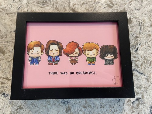 Super Emo Friends Breakfast Club Framed Art Print | eBay
