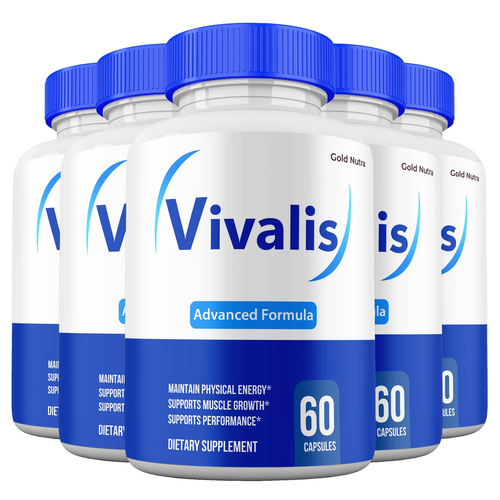 (5 Pack) Vivalis, Maximum Strength Vivalis Pills High Potency Formula ...