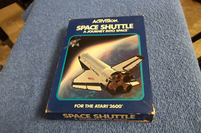 NOS FACTORY SEALED BOX ATARI 2600 SPACE SHUTTLE GAME IN BOX BY ...