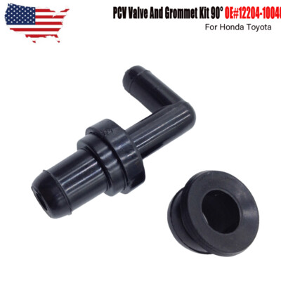 NEW PCV Valve And Grommet Kit 90° For Honda Toyota 17130-PK1-003-17130 ...