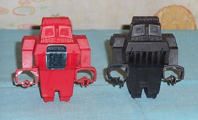 vintage Topps robot red & black ROBOTRON CANDY CONTAINER LOT nos unused ...