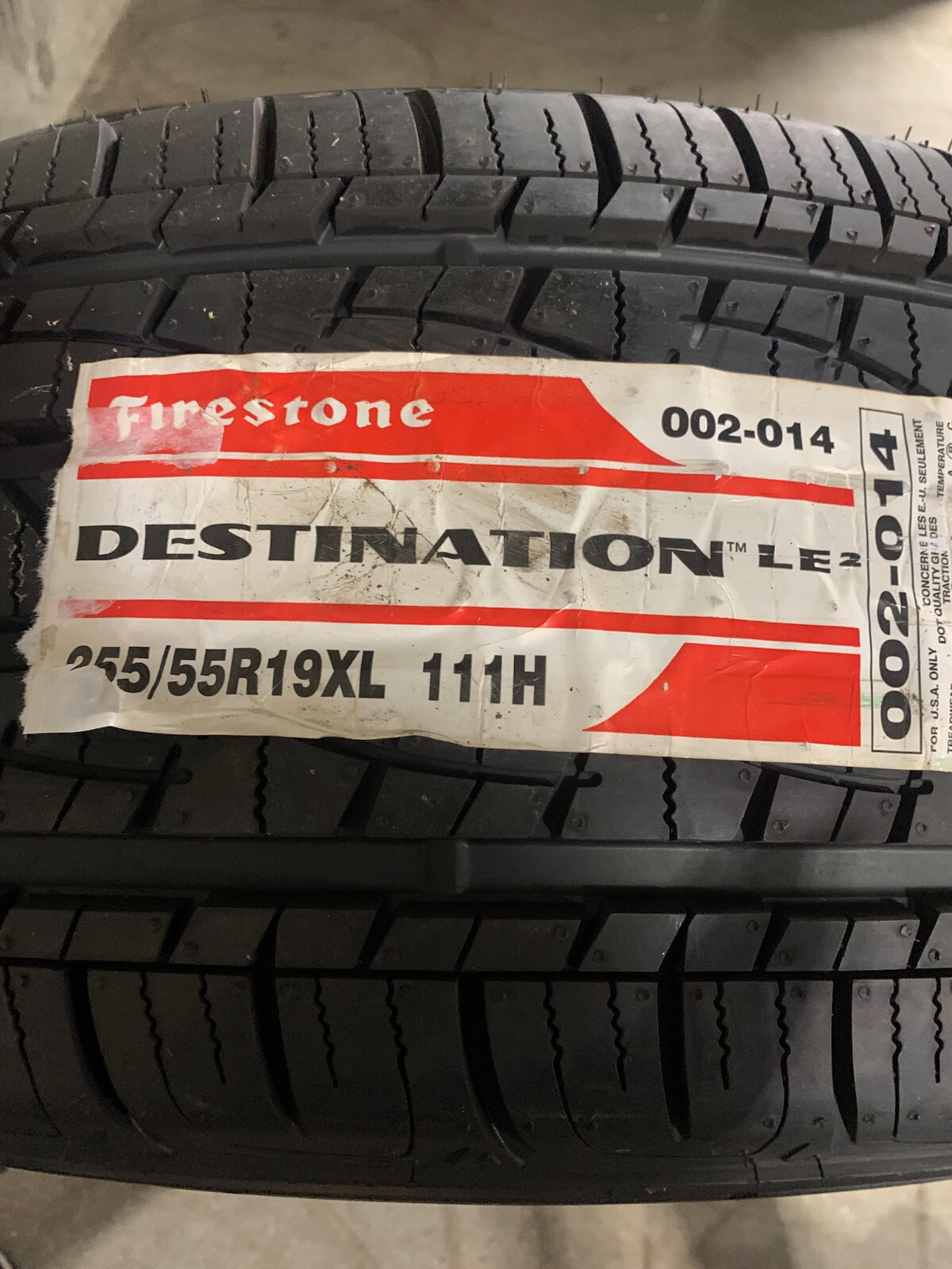 Firestone Destination LE2 255/55R19 Tire for sale online | eBay