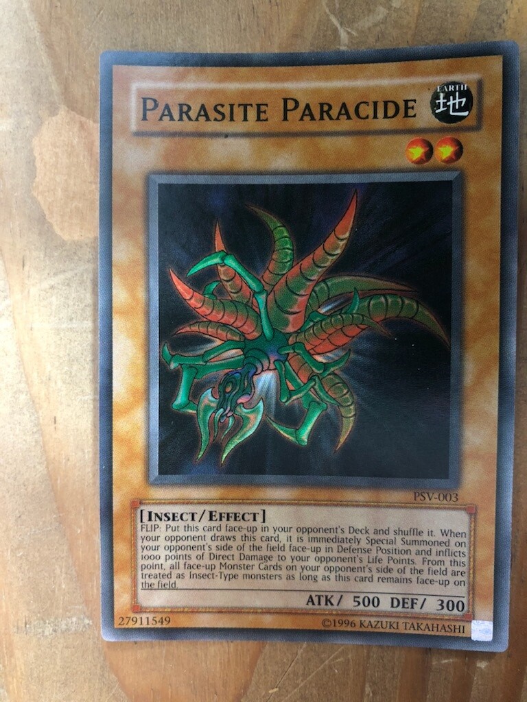 Yugioh Parasite Paracide Super Rare PSV-003 | eBay
