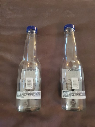 CORONA SALT AND PEPPER SHAKERS (1 pair of 7oz Coronita Empty Bottles ...