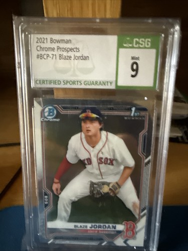 2021 Bowman - Chrome Prospects Blaze Jordan #BCP-71 Atomic Refractor ...