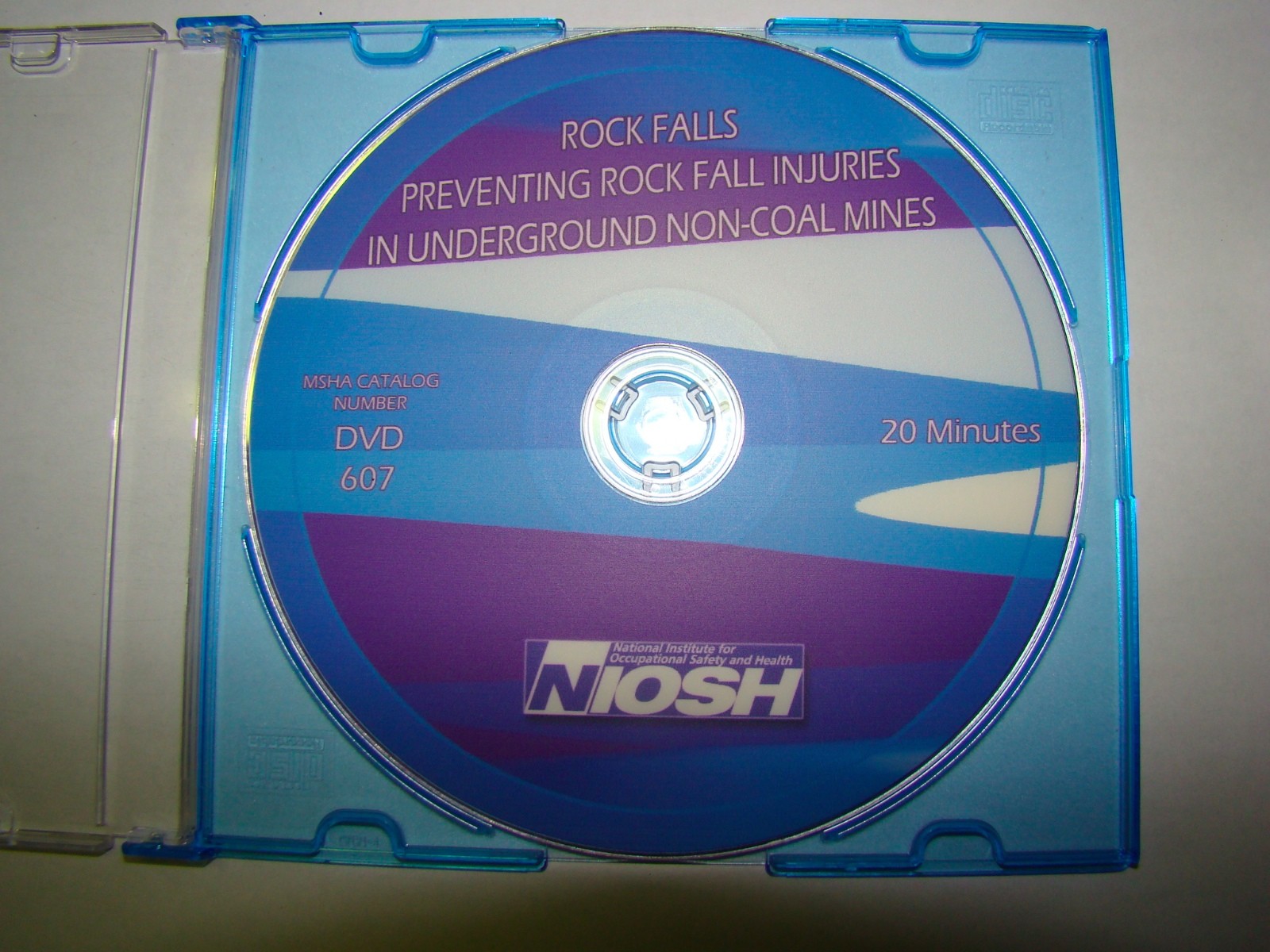 MSHA DVD607 Mine Safety Training Video(Preventing Rock Fall Injuries ...