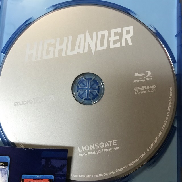 Highlander 2-Film Set (Blu-ray Disc, 2011, 2-Disc Set, 25th Anniversary ...