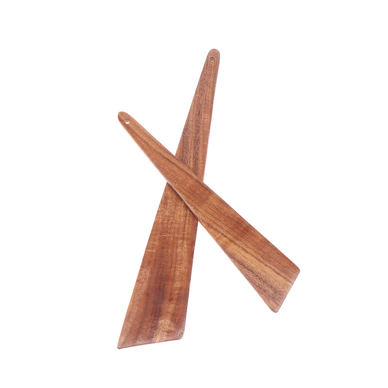 Wood Tableware Spatulas Kitchen Gadgets Triangular Cooking Spatula ...