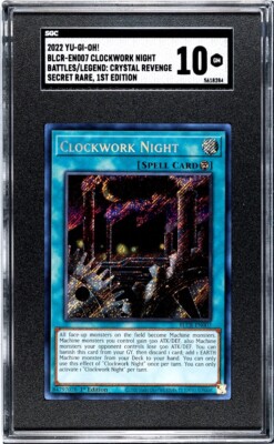 Yu-Gi-Oh! Clockwork Night Battles of Legend: Crystal Revenge BLCR-EN007 ...