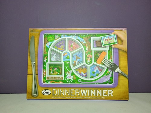 Genuine Fred DINNER WINNER Kids' Dinner Tray / Enchanted Forest Hero ...