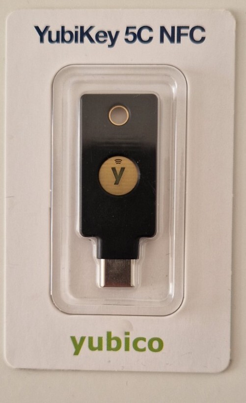 Yubico Yubikey 5c Usbc Two Factor Authentication Using Your Yubikey