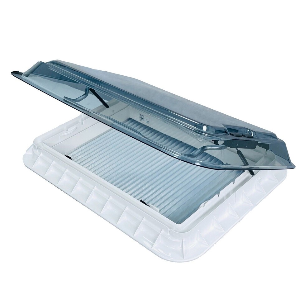 Roof Vent LED Skylight Crystal Dome Shower Hatch Camper Van Caravan ...