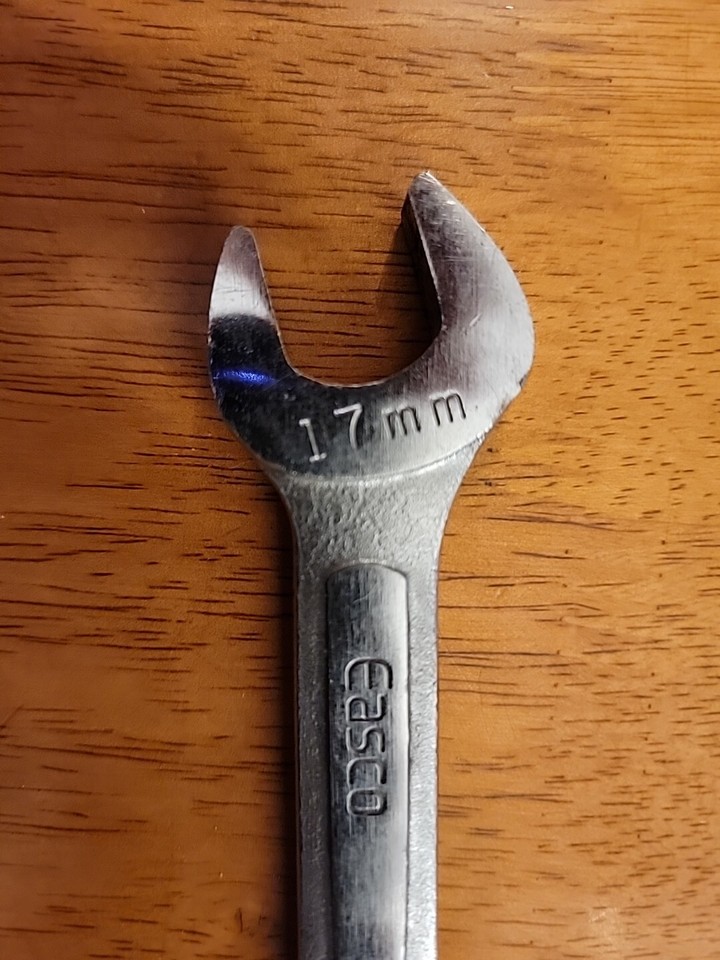 *Easco* 17mm 12 Point Metric Combination Wrench 63617 ~Made in U.S.A ...