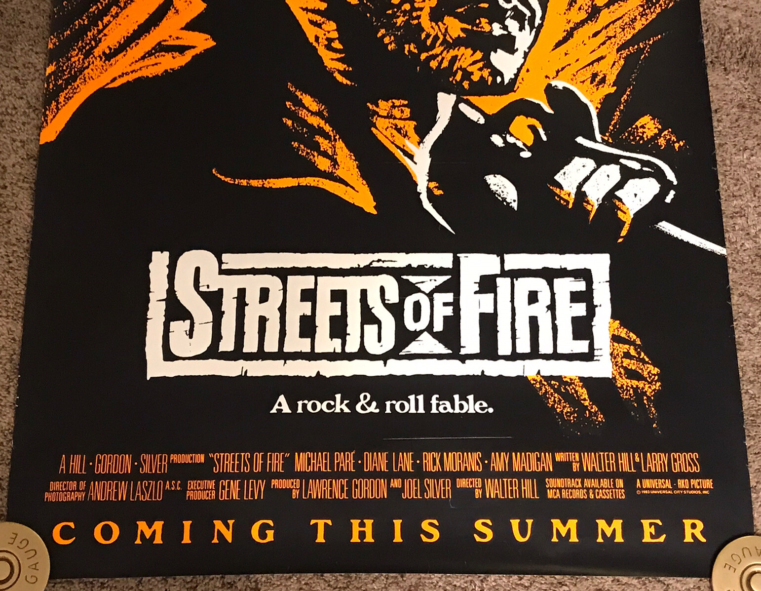 Streets Of Fire Movie Poster