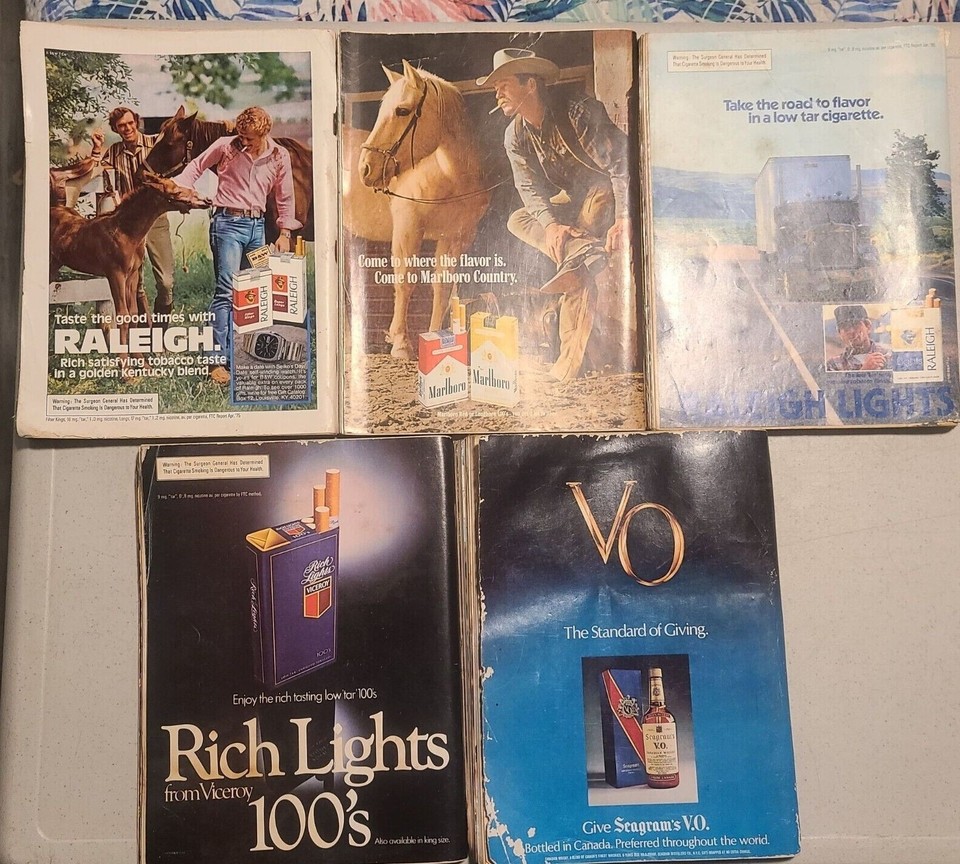 Lot of 5 Vintage Playboy Magazines - Bo Derek, Lillian Muller, Shay ...