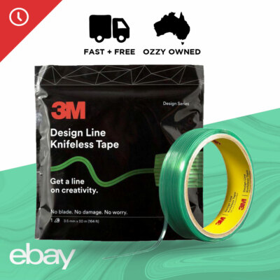 3M Design Line Knifeless Finish Line Tape KTS-DL1 Vinyl Wrap Cutting 3 ...