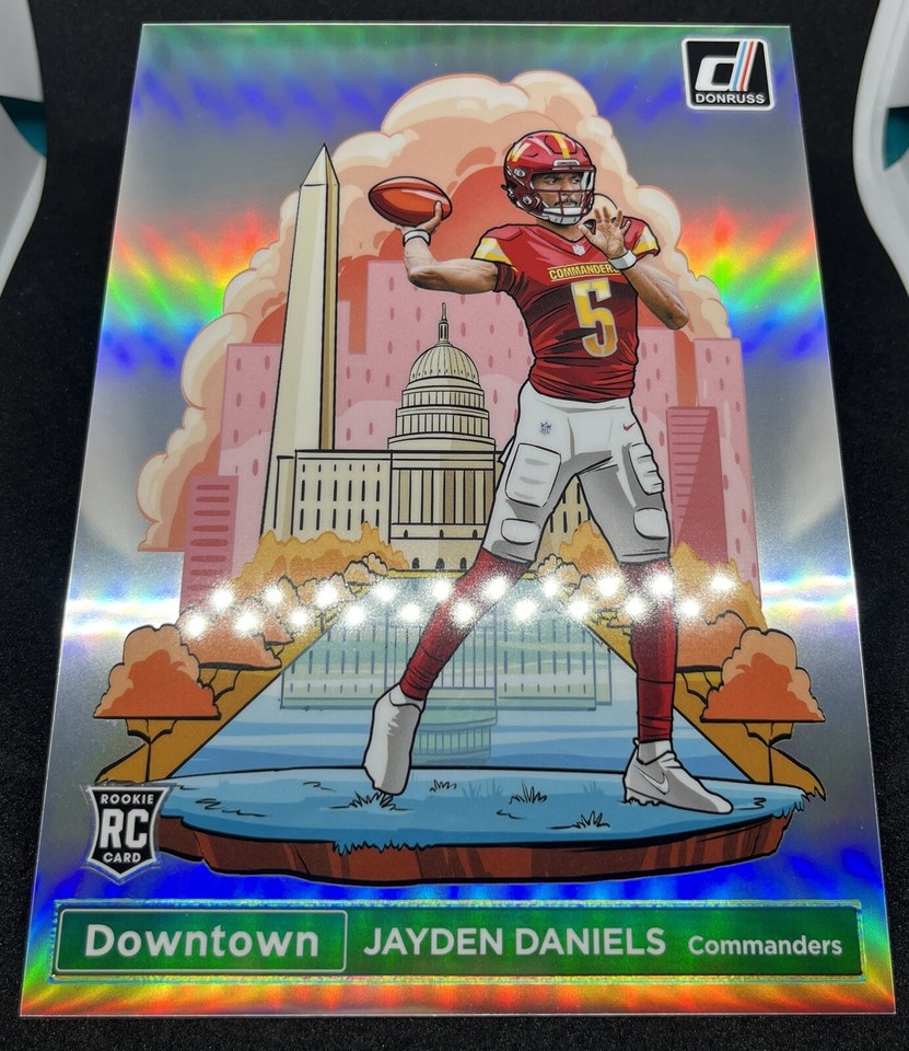 2024 Donruss Football Downtown Jayden Daniels Oversized Costco ...