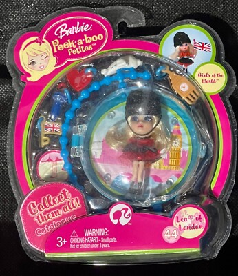 Barbie Peek-a-Boo Petites Mini Doll Peekaboo # 44 Lea of London | eBay