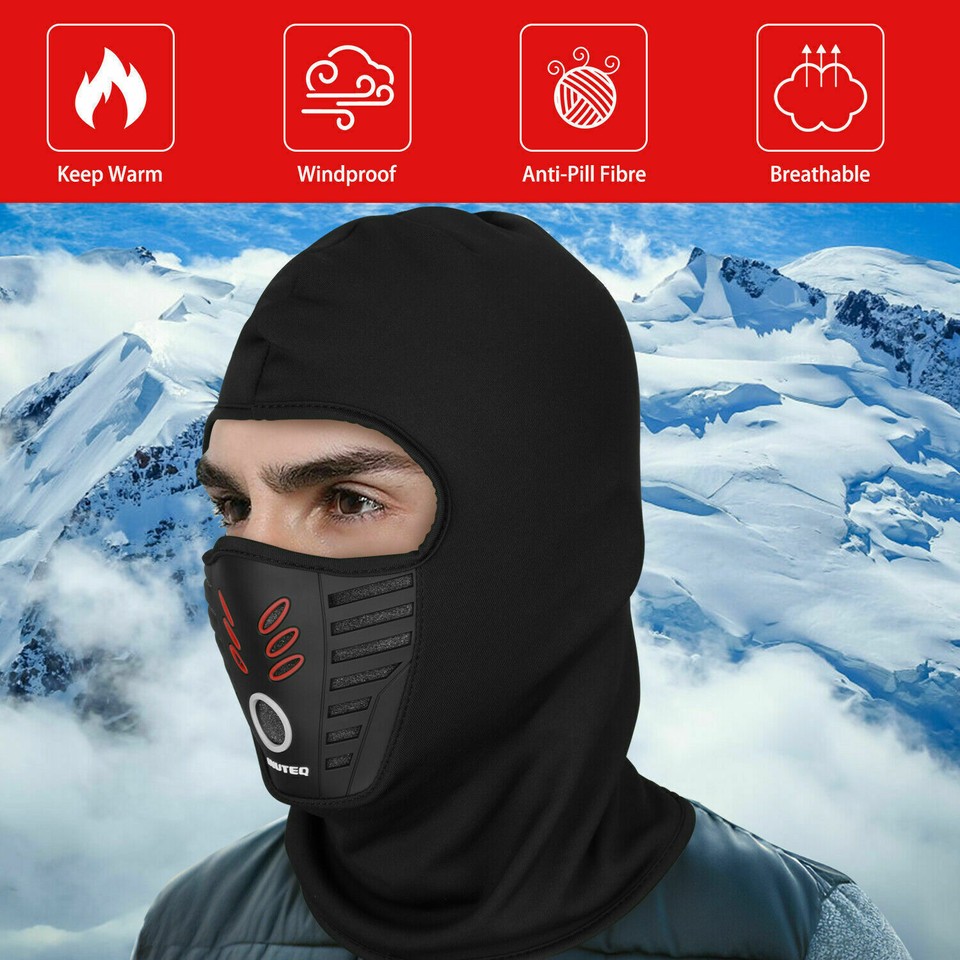 Cold Weather Men Balaclava Winter Head Cover Full Face Mask Motorcycle ...